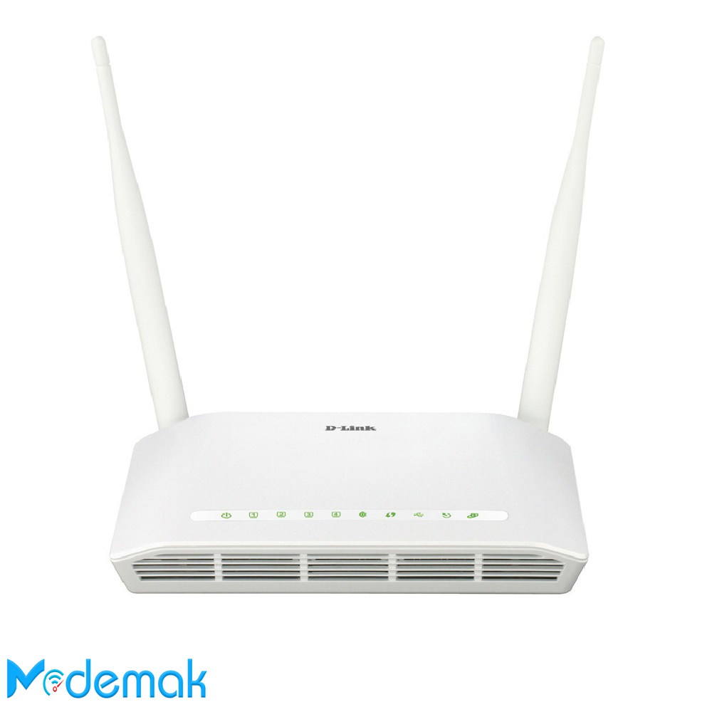 مودم دی لینک D-Link DSL-2750U - فروشگاه لوازم شبکه و گیمینگ مودمک