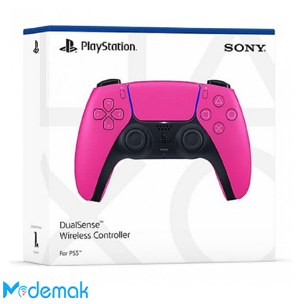 دسته صورتی PS5 DualSense Nova Pink - فروشگاه لوازم شبکه و گیمینگ مودمک